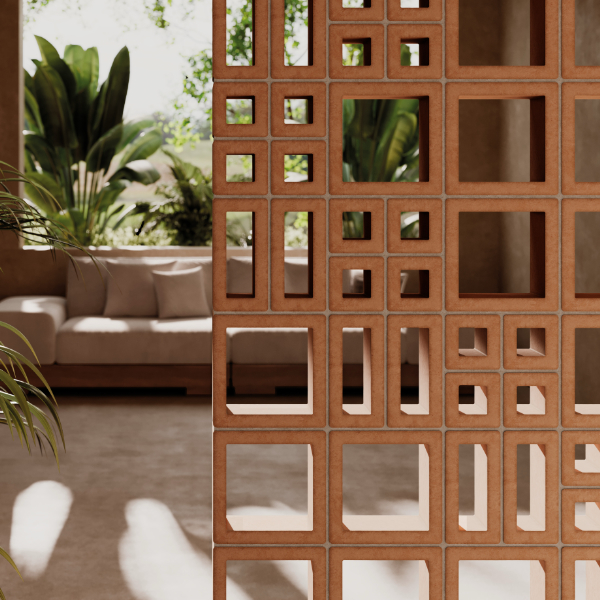 Clay Finish Stoneware Blocks | Kubo Extruded Porcelain